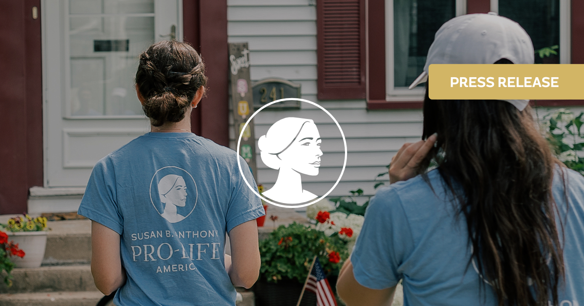Pro-Life Canvassers Visit 300K NC Homes to Educate on the Kamala- Stein ...