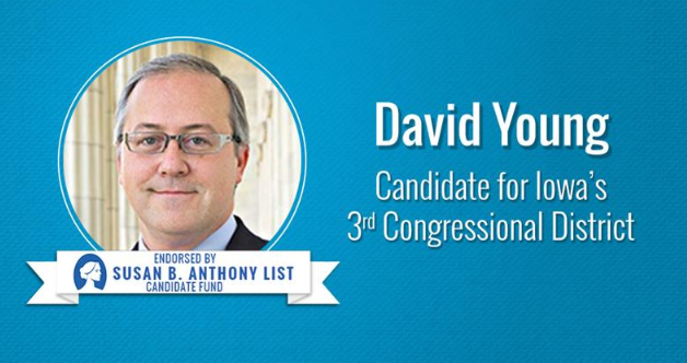 SBA List’s Candidate PAC Endorses David Young in IA-03 - SBA Pro-Life ...